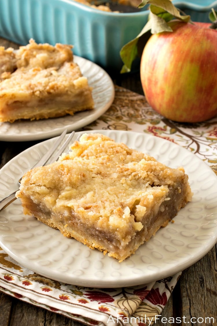 Apple Kuchen Bars - A Family Feast®