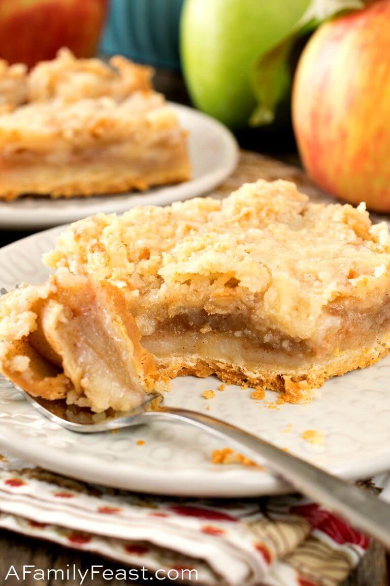 Apple Kuchen Bars - A Family Feast®