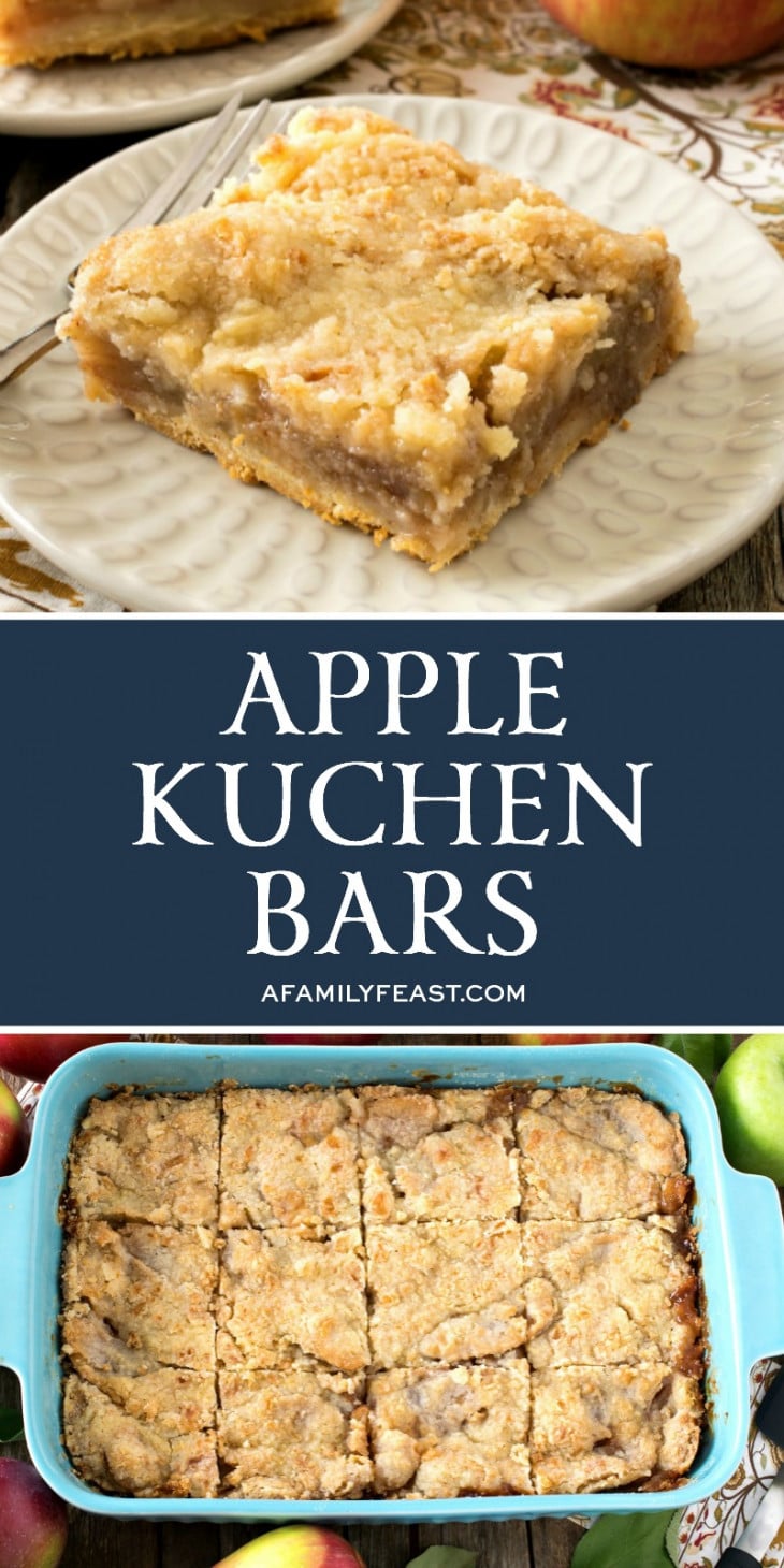 Apple Kuchen Bars - A Family Feast®
