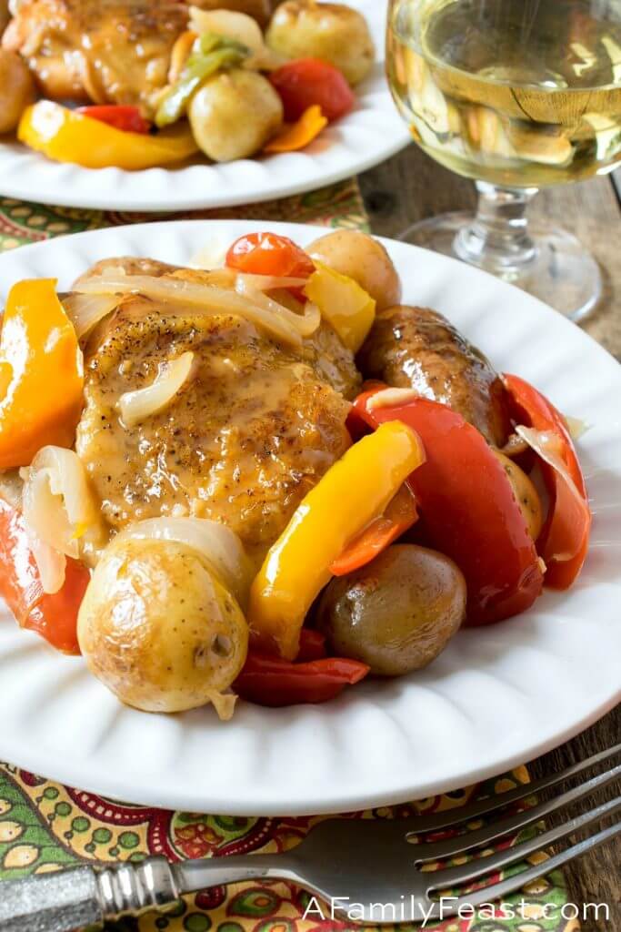 Chicken Scarpariello - A Family Feast®