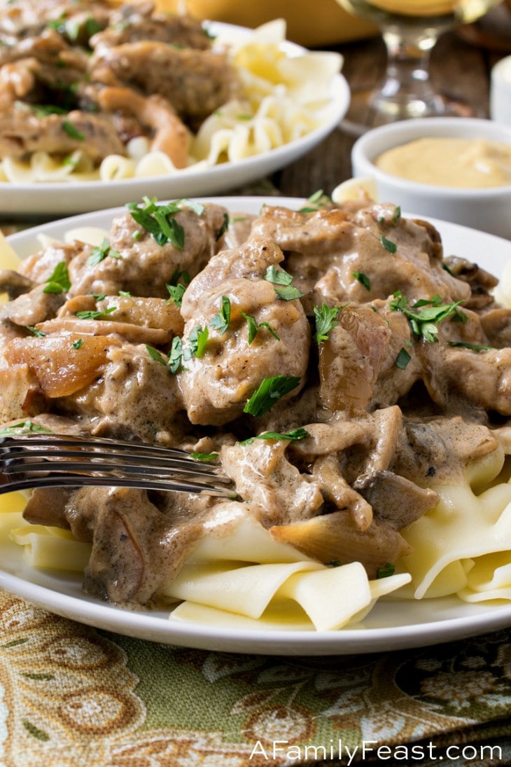 Chicken Stroganoff - A Family Feast®