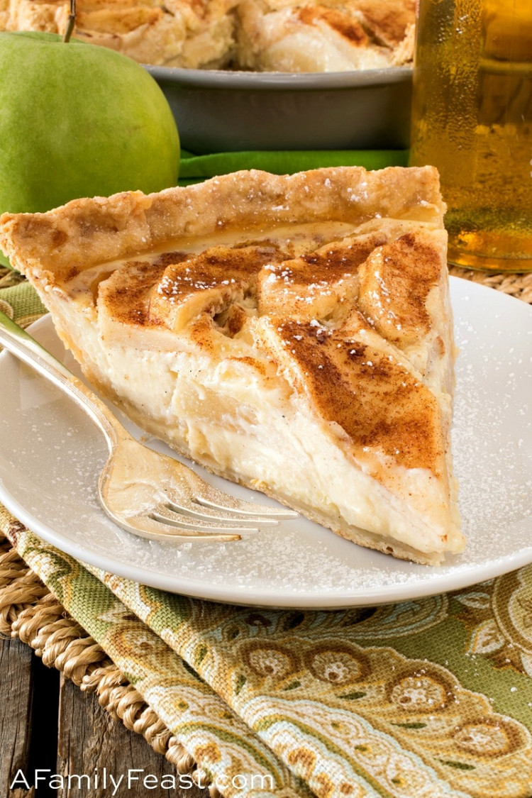 Apple Custard Pie - A Family Feast®