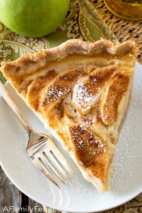 Apple Custard Pie - A Family Feast®