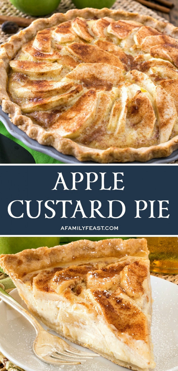 Apple Custard Pie - A Family Feast®