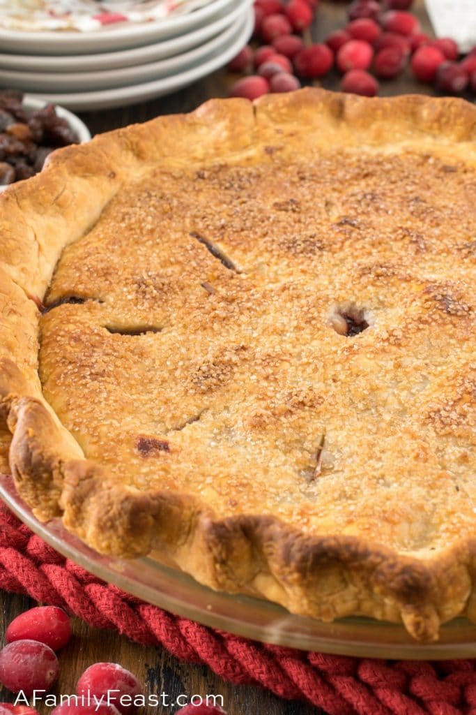 Cranberry Raisin Pie - A Family Feast®