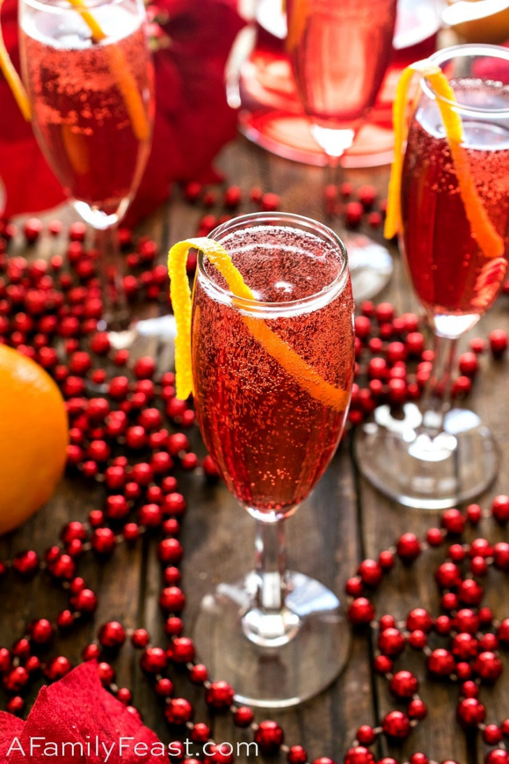 Poinsettia Cocktail - A Family Feast®