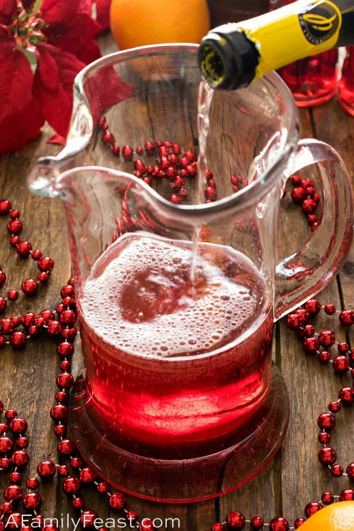 Poinsettia Cocktail - A Family Feast®