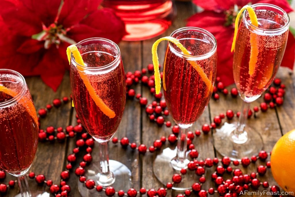 Poinsettia Cocktail - A Family Feast®