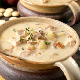New England Turkey Chowder - A Family Feast®