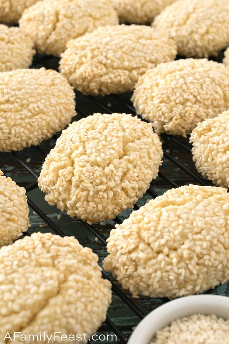 Italian Sesame Seed Cookies - A Family Feast®