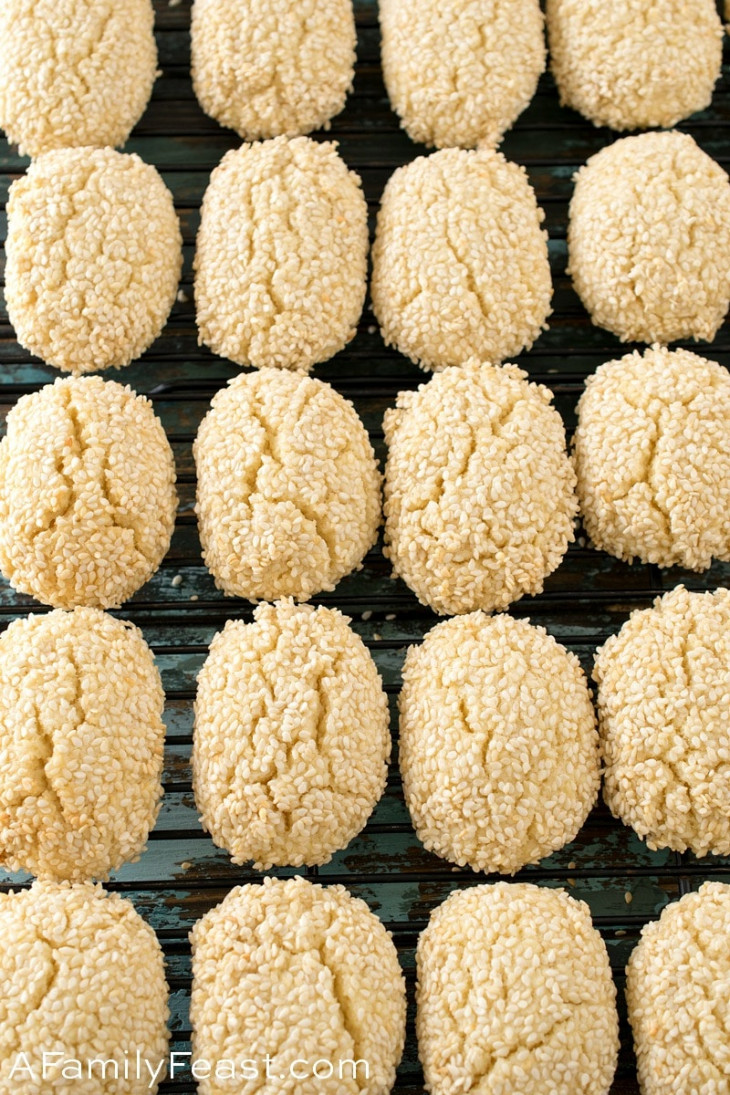Italian Sesame Seed Cookies - A Family Feast®