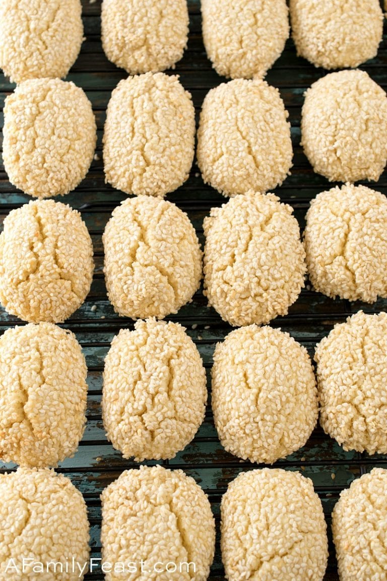 Italian Sesame Seed Cookies - A Family Feast®