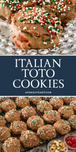 Italian Toto Cookies - A Family Feast®
