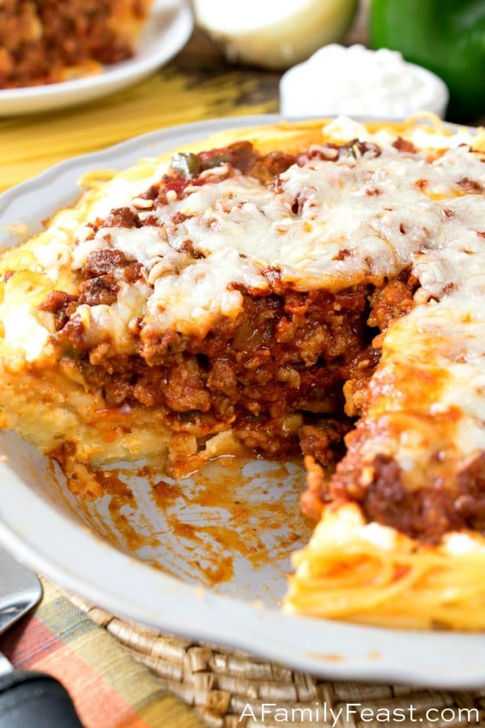 Spaghetti Pie - A Family Feast®
