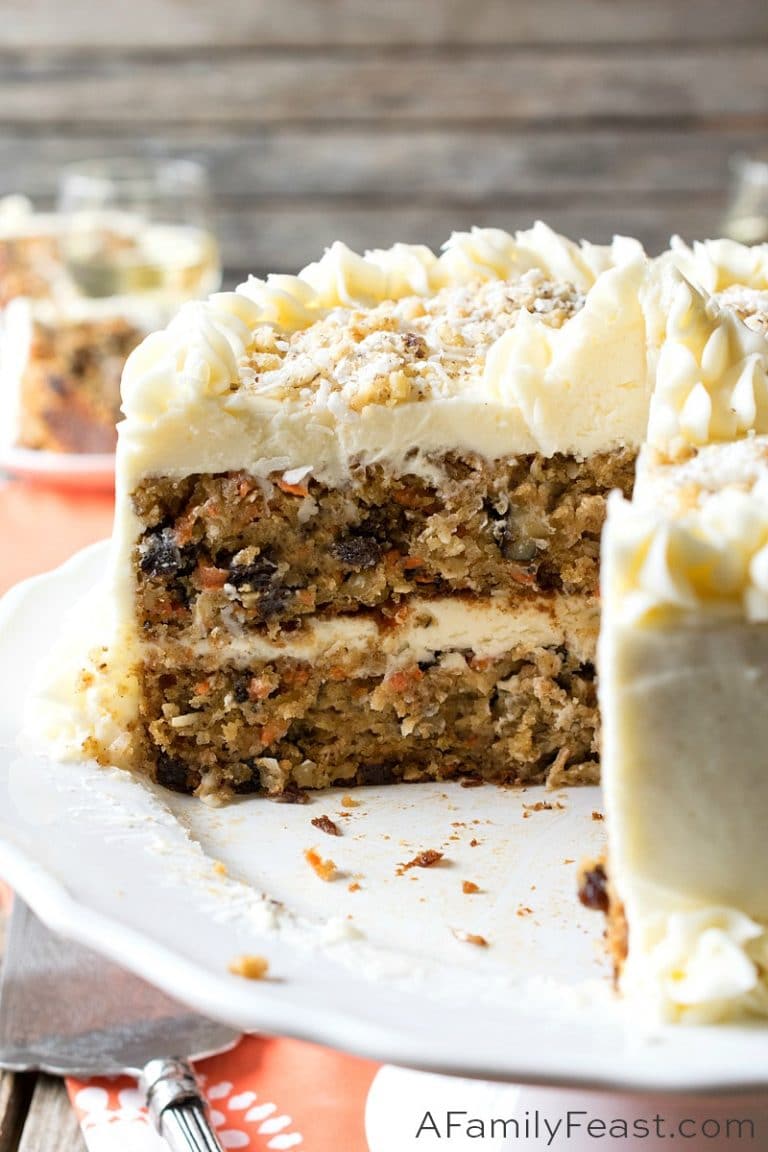 Jack's Carrot Cake - A Family Feast®
