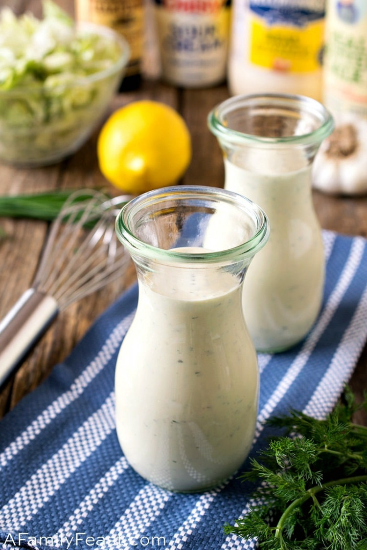 Homemade Ranch Dressing - A Family Feast®