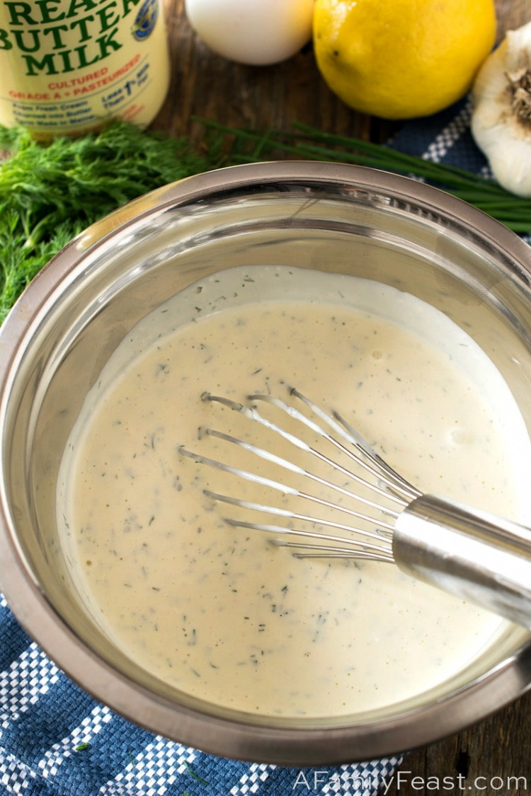 Homemade Ranch Dressing - A Family Feast®
