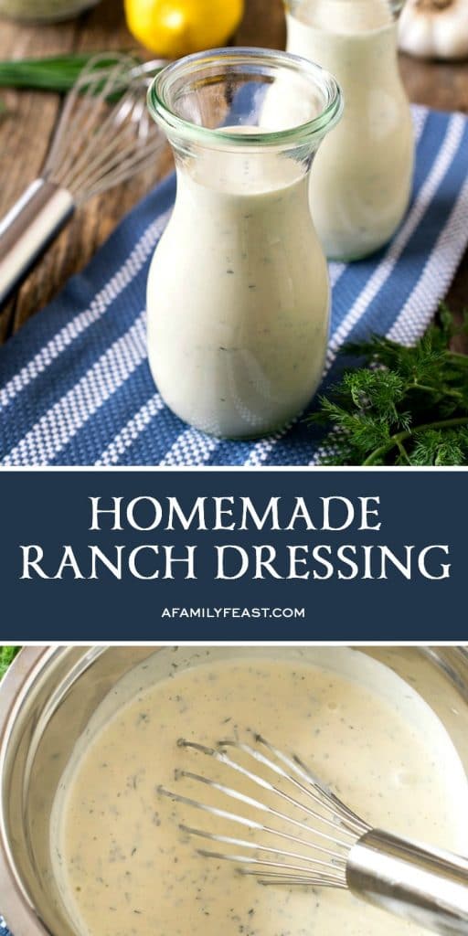 Homemade Ranch Dressing - A Family Feast®