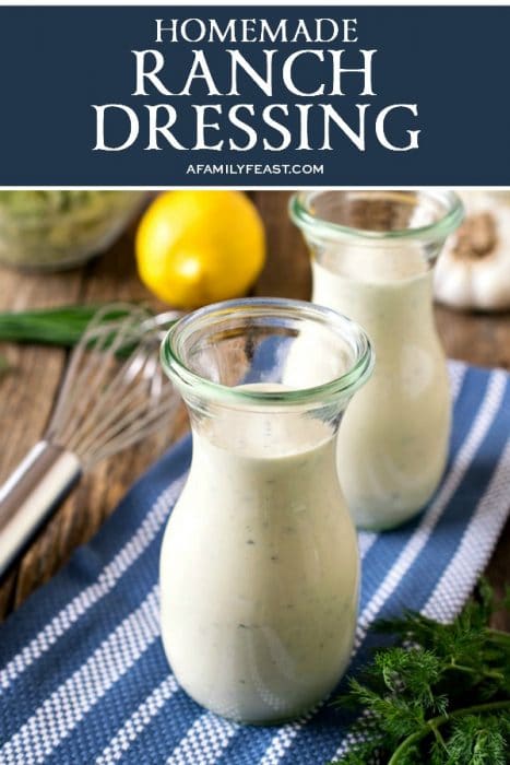 Homemade Ranch Dressing - A Family Feast®