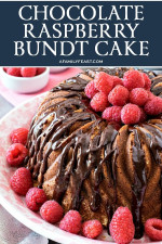 Chocolate Raspberry Bundt Cake - A Family Feast®
