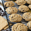 Graham Cracker Chocolate Chip Cookies - A Family Feast®