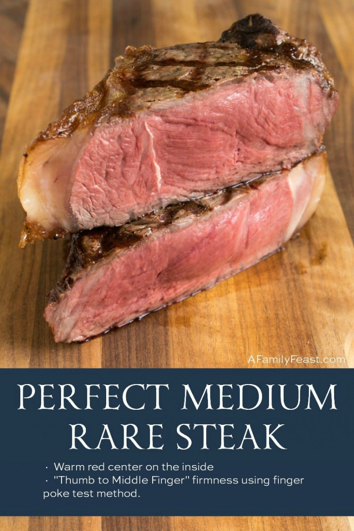 Easiest Way to Tell When your Steak is Done - A Family Feast®