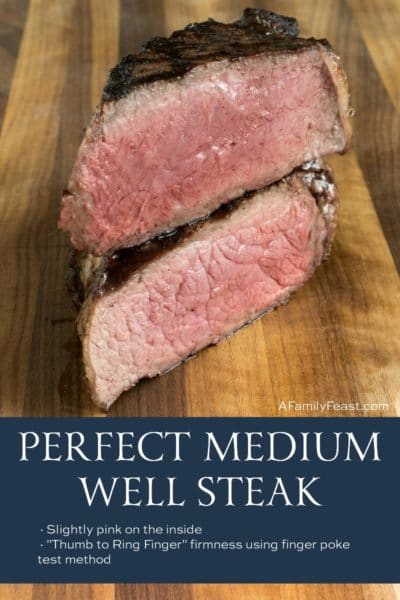 Easiest Way to Tell When your Steak is Done - A Family Feast®