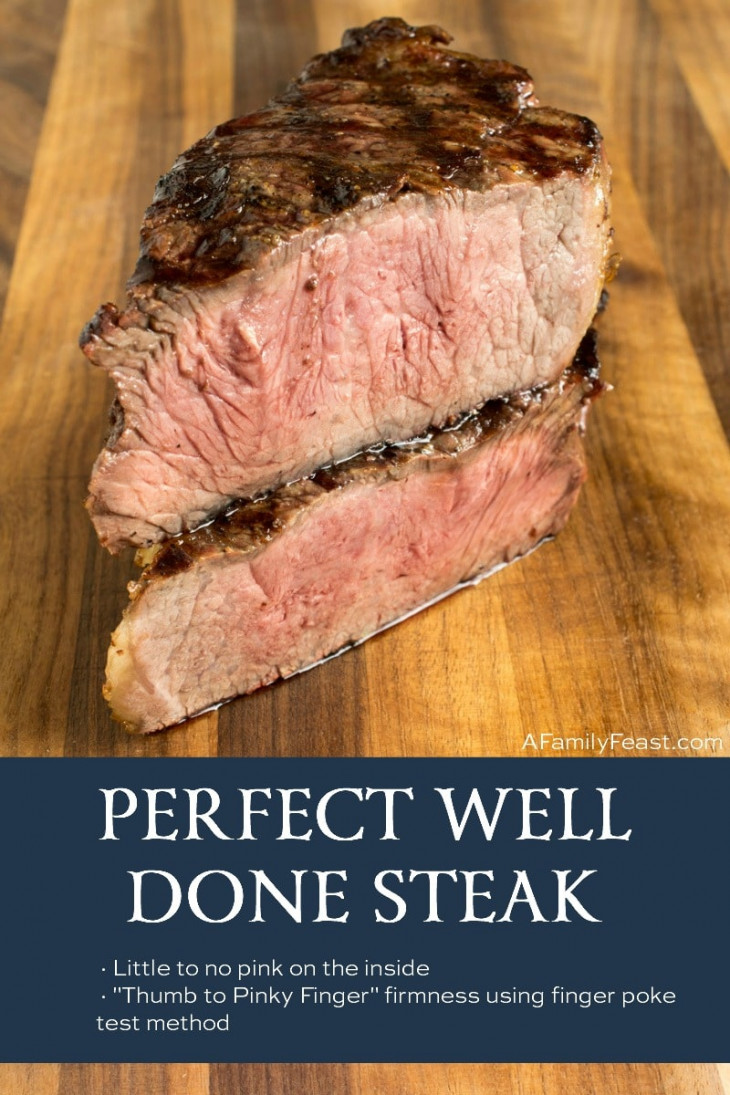 Easiest Way to Tell When your Steak is Done - A Family Feast®