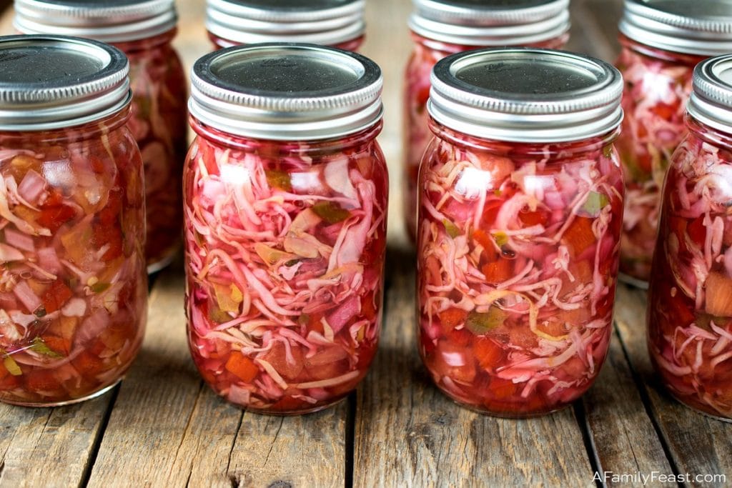 Pickled Taco Vegetables - A Family Feast®