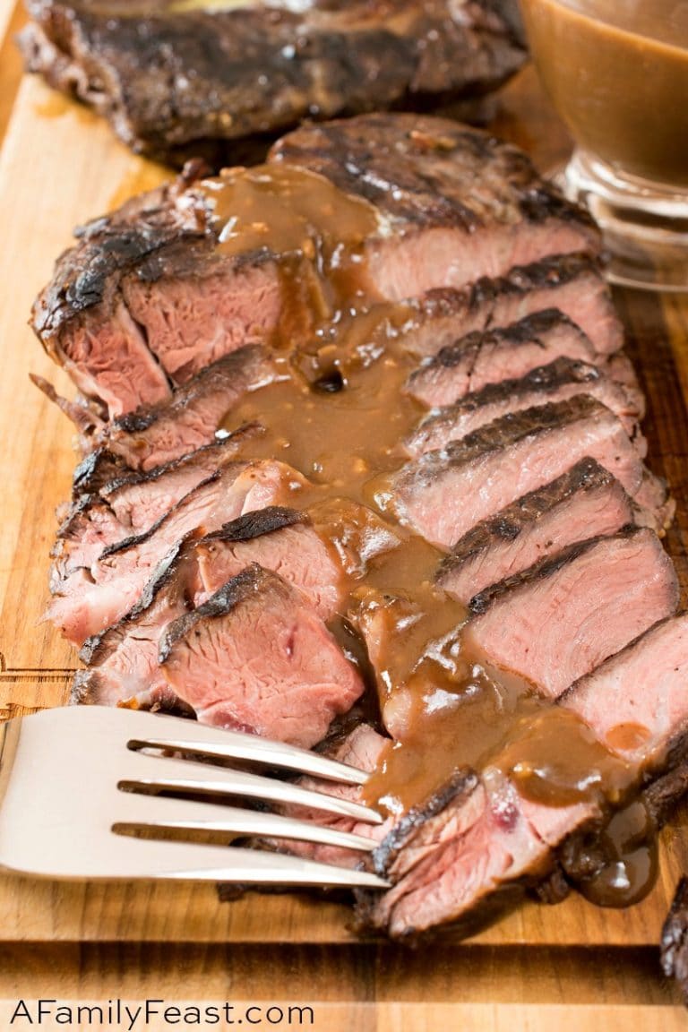 Sous Vide Grill-Seared Chuck Steak - A Family Feast®