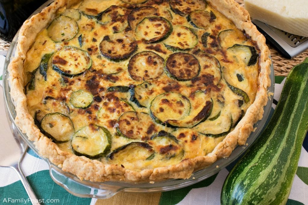 Zucchini Pie - A Family Feast®