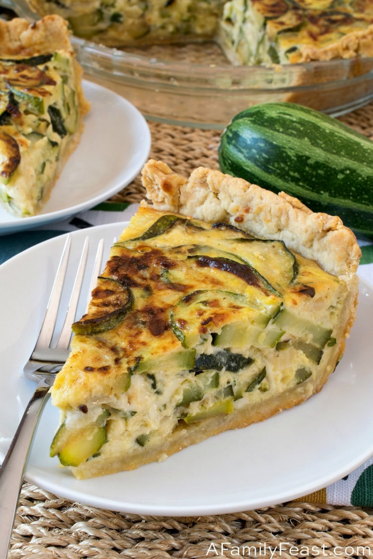 Zucchini Pie - A Family Feast®