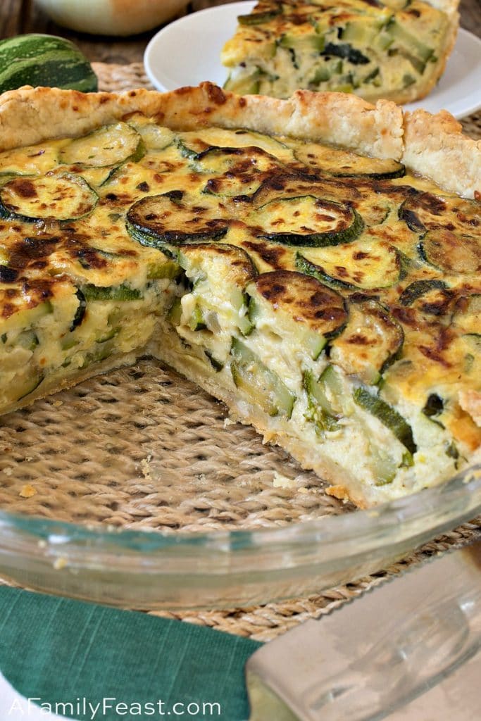 Zucchini Pie - A Family Feast®