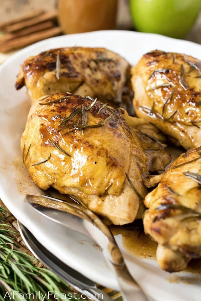 Apple Cider Chicken - A Family Feast®