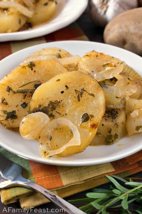 Campfire Potatoes - A Family Feast®