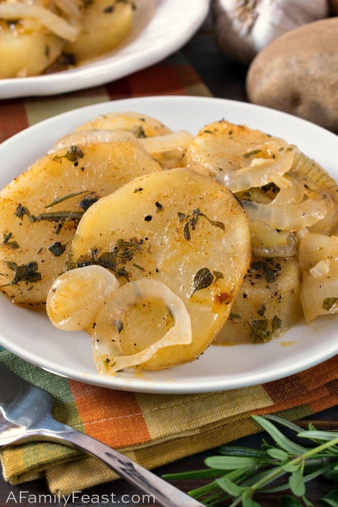 Campfire Potatoes - A Family Feast®