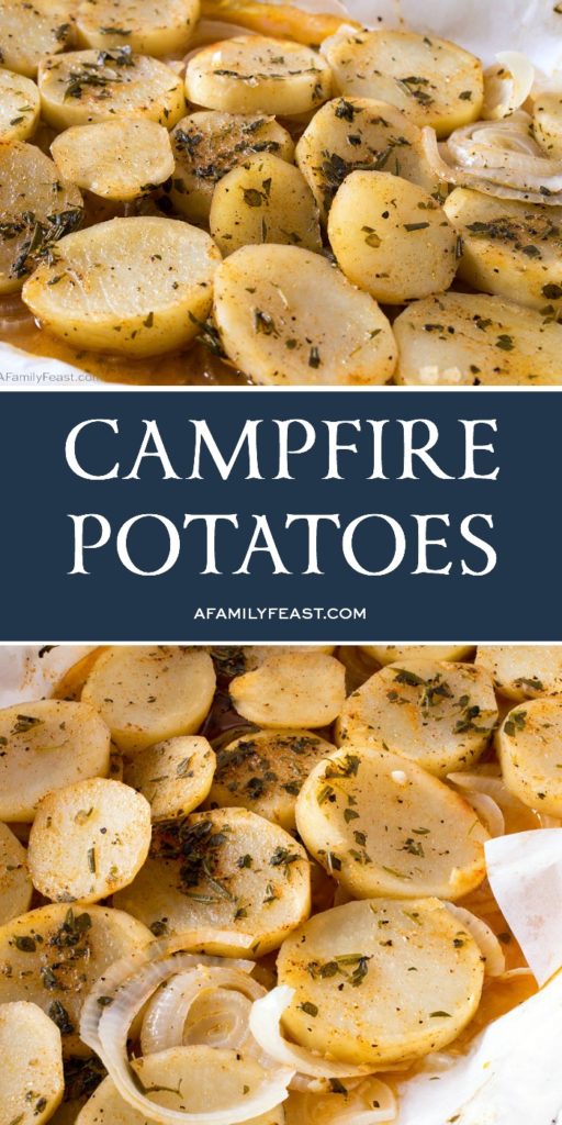Campfire Potatoes - A Family Feast®