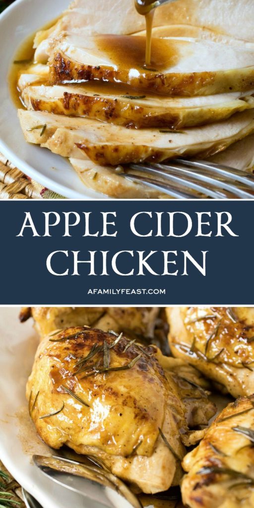 Apple Cider Chicken - A Family Feast®