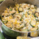 Zucchini Corn Risotto - A Family Feast®