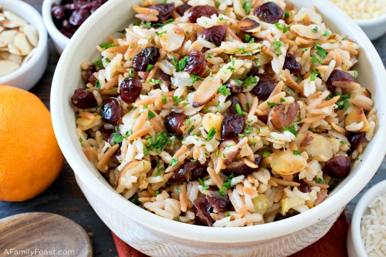 Cranberry Rice Pilaf - A Family Feast®