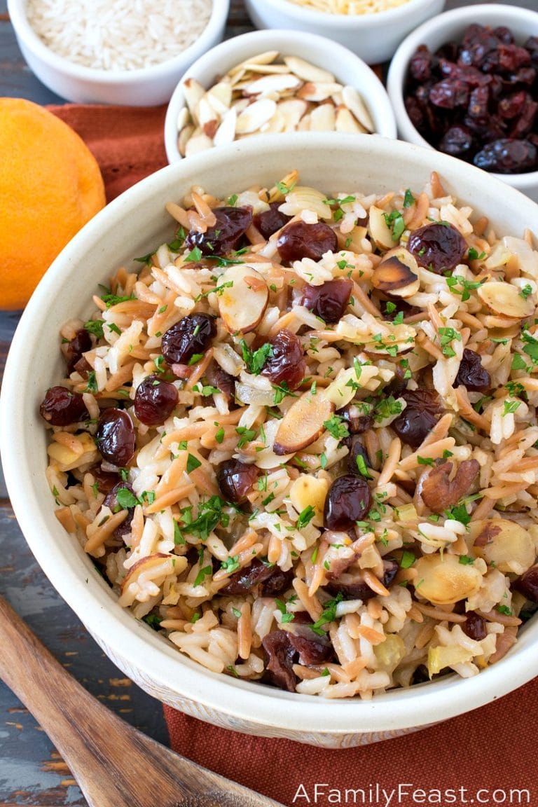 Cranberry Rice Pilaf - A Family Feast®
