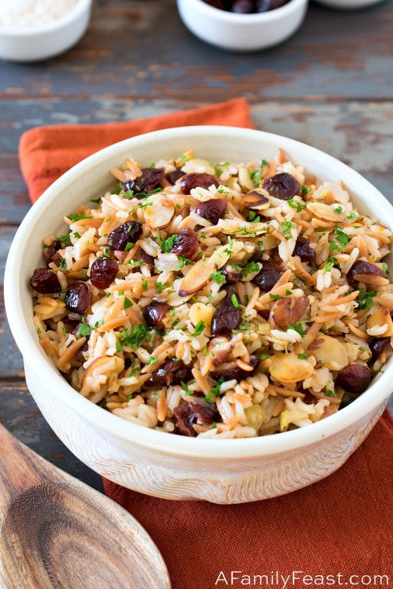 Cranberry Rice Pilaf - A Family Feast®