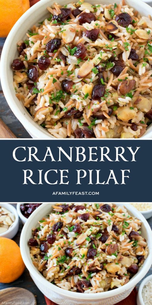 Cranberry Rice Pilaf - A Family Feast®