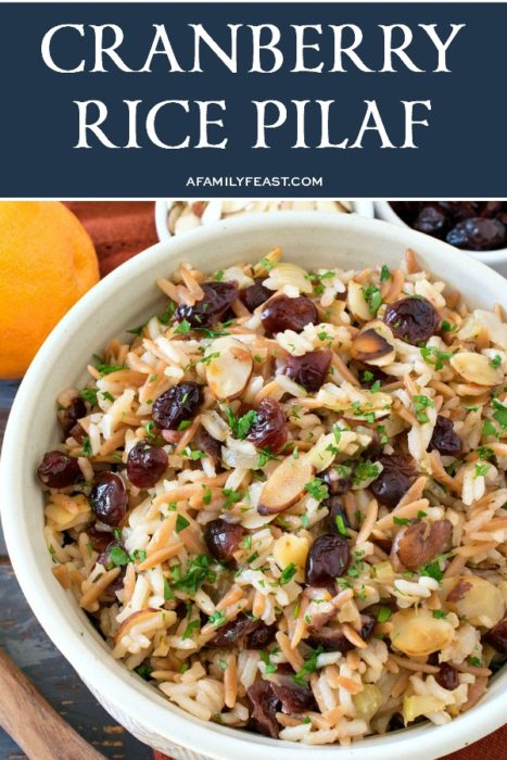 Cranberry Rice Pilaf - A Family Feast®