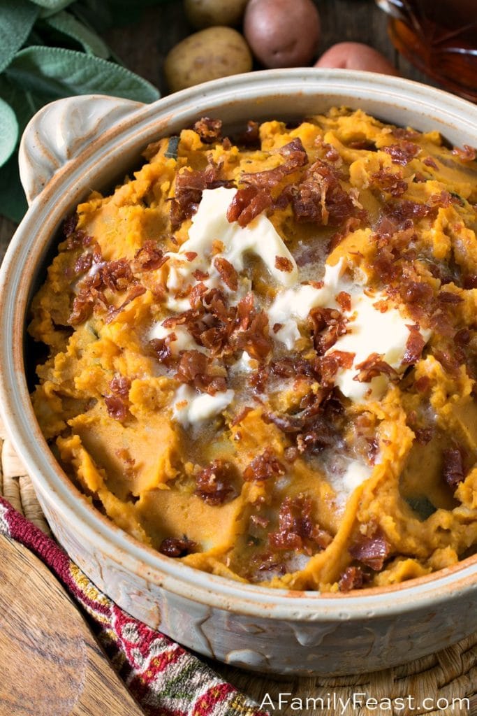 Pumpkin Mashed Potatoes Recipe - A Family Feast®