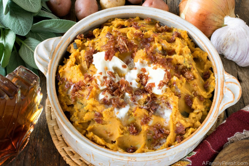 Pumpkin Mashed Potatoes Recipe - A Family Feast®