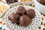 Chocolate Peanut Butter Bon Bons - A Family Feast®