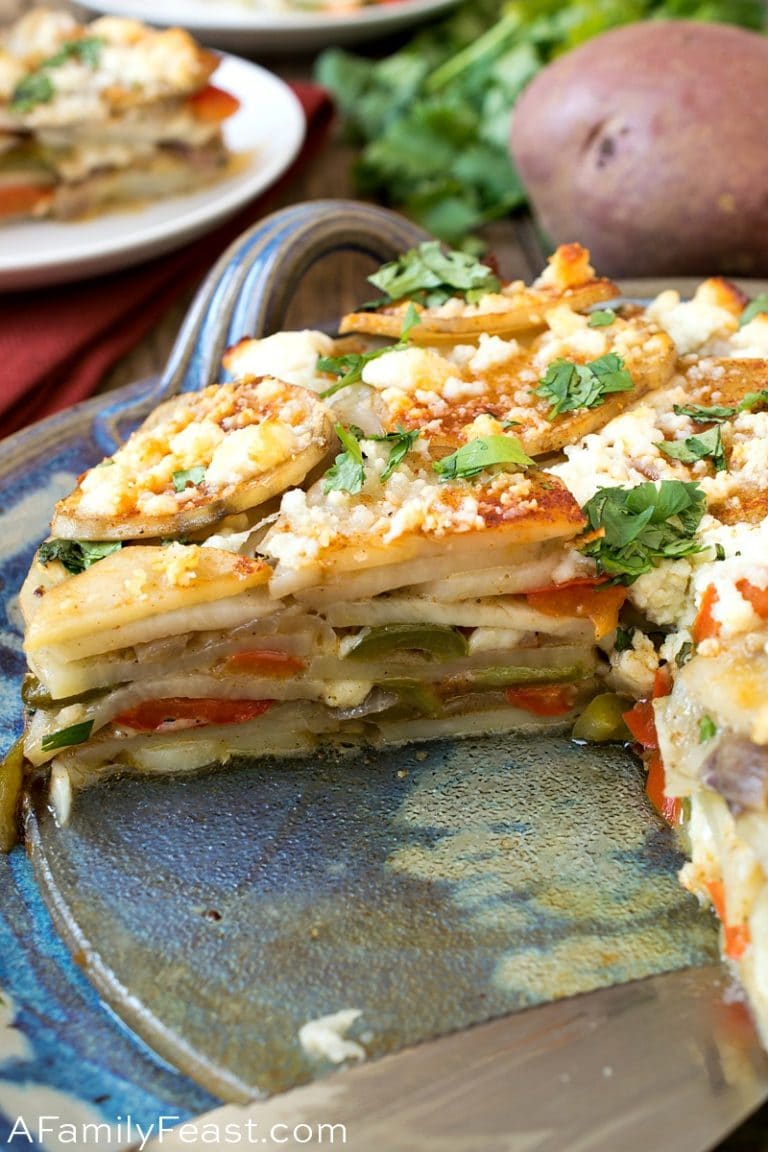 Southwestern Potato Stack - A Family Feast®