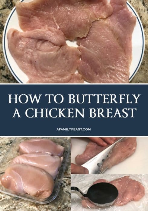 How to Butterfly a Chicken Breast - A Family Feast®