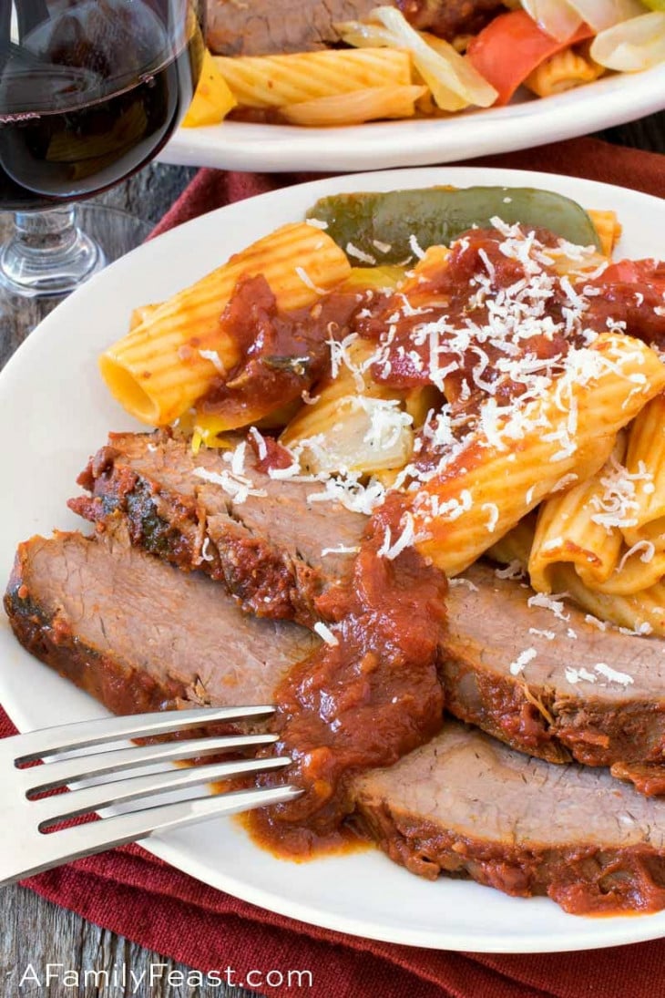 Italian Braised Brisket - A Family Feast®
